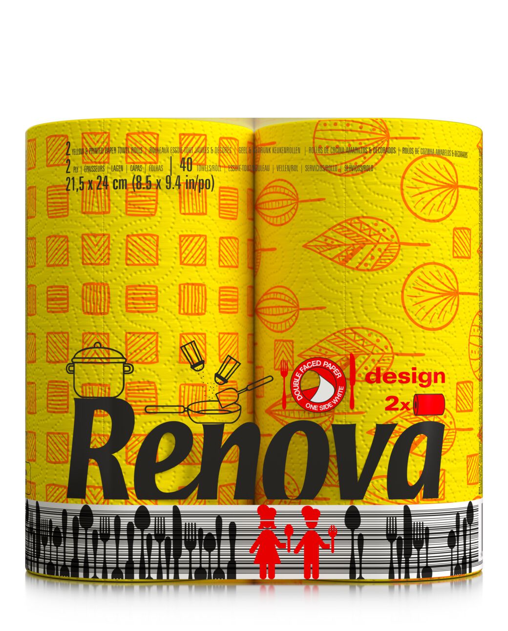 Renova's Colour and Design Kitchen Towels: the finest style