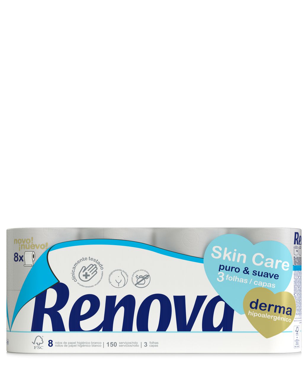 RENOVA | Toilet Paper Renova Skin Care Derma | Papel Higiénico