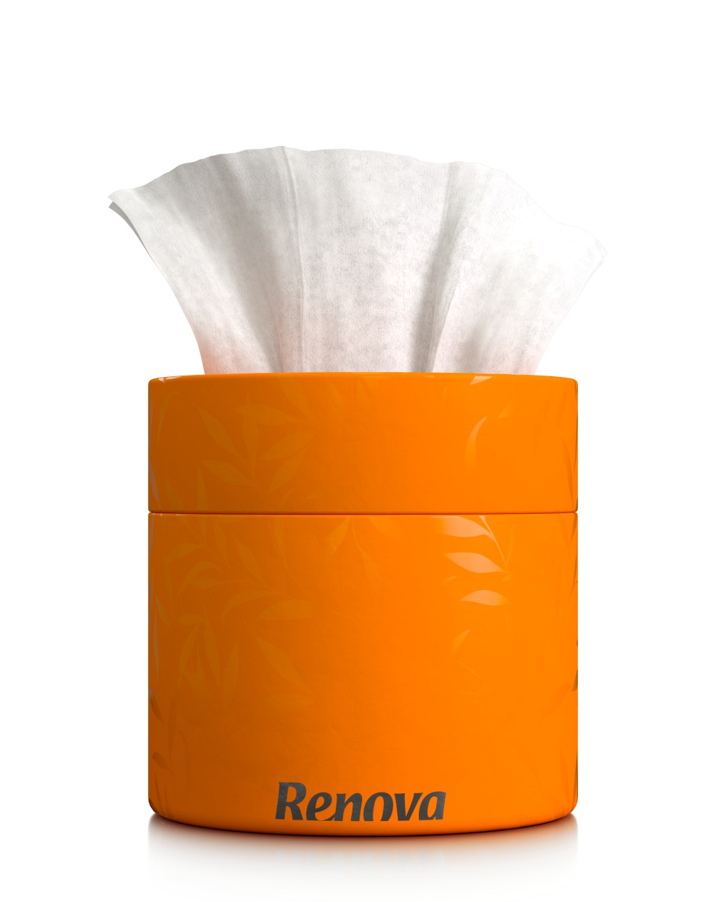 RENOVA | White Facial Tissues Orange Box | Facial Tissues