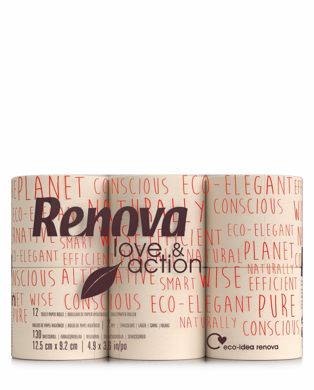 Buy Renova Toilet Paper Love & Action 12rl for EUR 3.30 | Renova PT