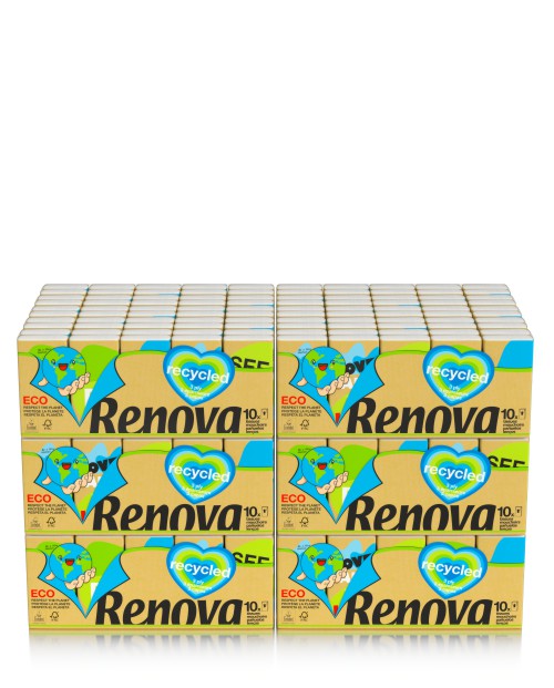 Buy Pocket Tissues 100% Recycled 30x10 for EUR 57.95 | Renova PT