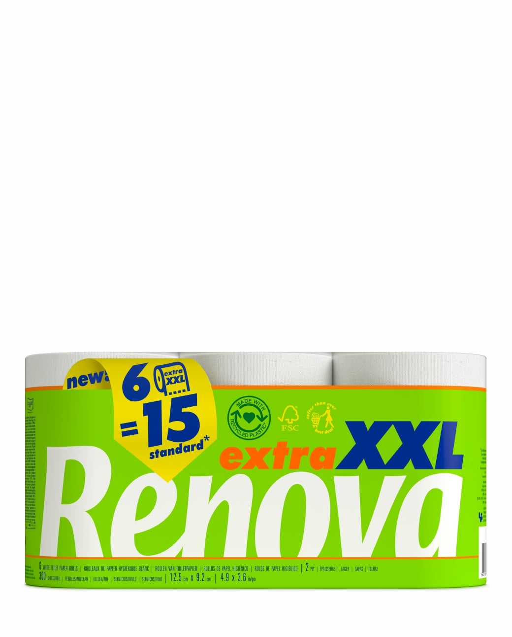 RENOVA | Renova Extra XXL 6=15 | Papel Higiénico