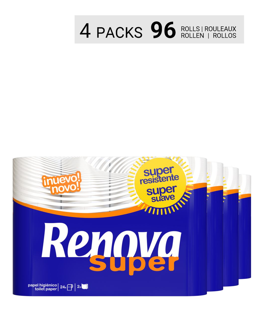 Buy Toilet Paper Super 96R for EUR 29.24 | Renova PT