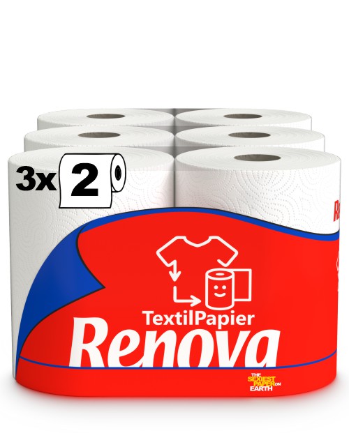 RENOVA | Essuie-Tout TextilPapier 6R | Essuie-Tout