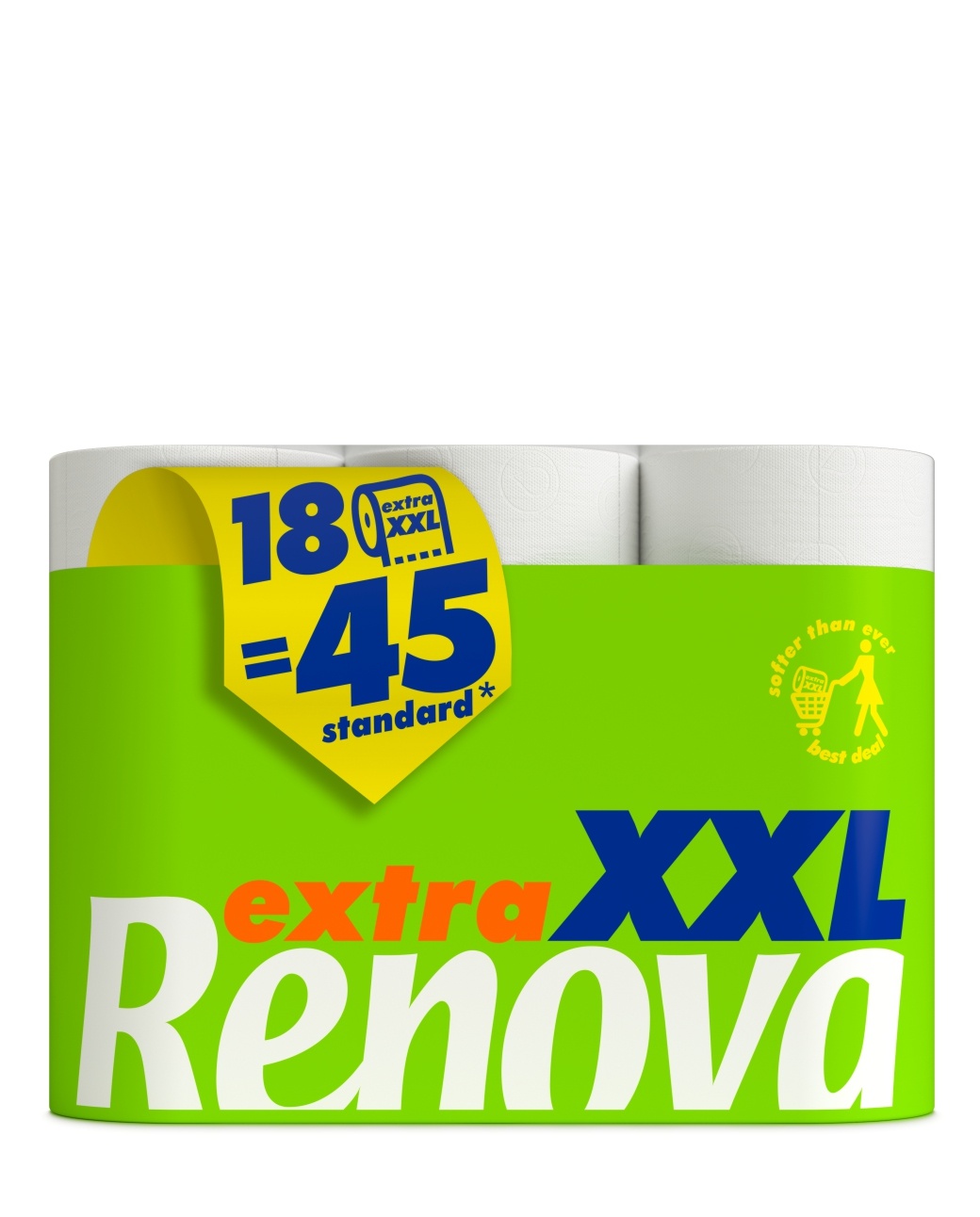 RENOVA | Renova Extra XXL 18=45 | Papel Higiénico
