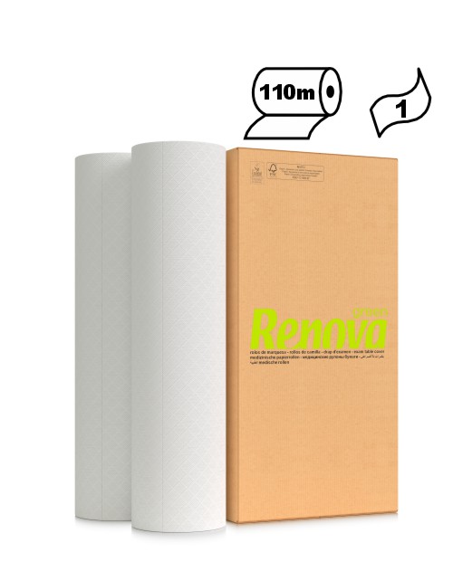 Buy Renovagreen 6x110m 1P Treatment Table Paper Rolls for EUR 45.86 ...